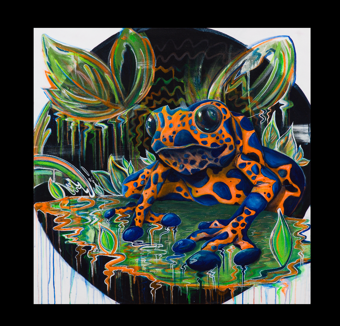 "frouge" canvas print – Molly Gardner Art